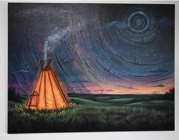 Imposter Syndrome and Tipis - Erin Stagg Fine Art