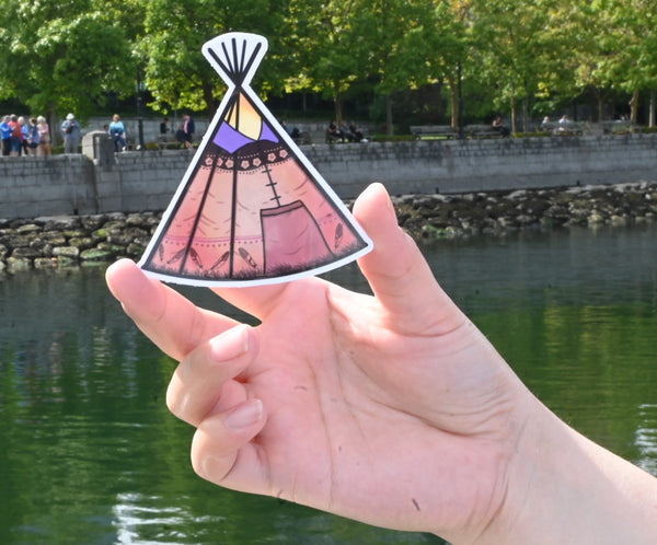 Tipi Sticker - Erin Stagg Fine Art