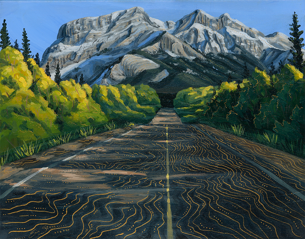 Take Me to the Mountains - Original Painting - Erin Stagg Fine Art