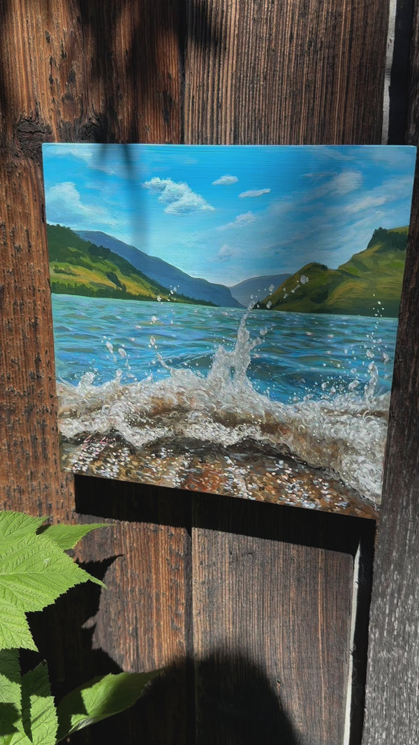 Kalamalka Lake - Original Painting - Erin Stagg Fine Art