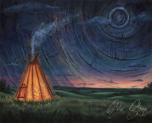Since Time Immemorial - Greeting Cards - Erin Stagg Fine Art